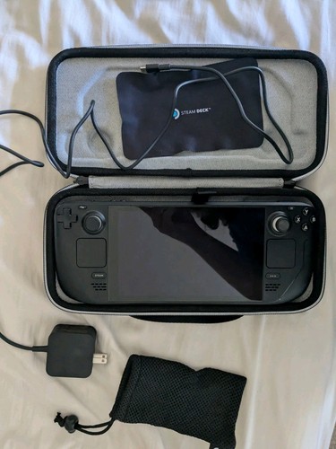 Steam Deck LCD 512GB with 512 Micro SD Card and Accessories Very Good ...