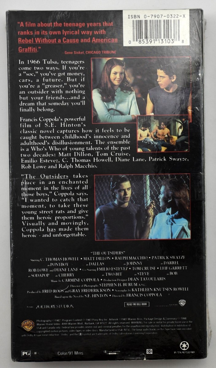 The Outsiders Johnny Cade Wanted Poster Pin On Integrated Studies