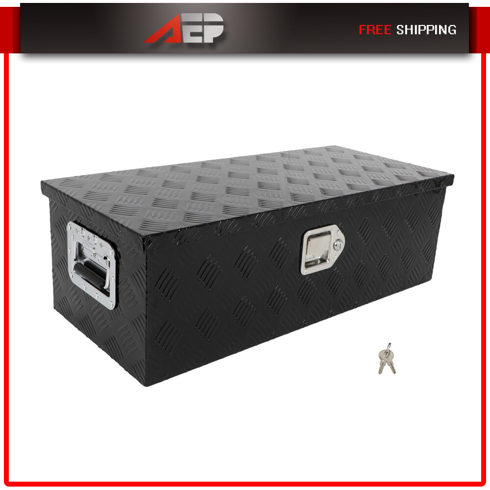 Aluminum Trailer Tool Box 30 Inch Utility Tool Box For Pick Up Truck RV ...