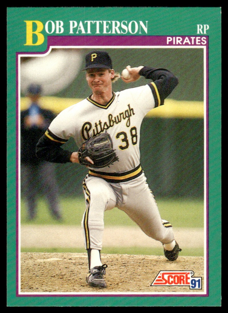 1991 Score #636 Bob Patterson Pittsburgh Pirates | eBay