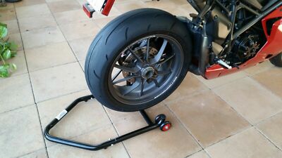 BHM RACING DUCATI SINGLE SIDED REAR PADDOCK STAND, RED COLOR | eBay ...