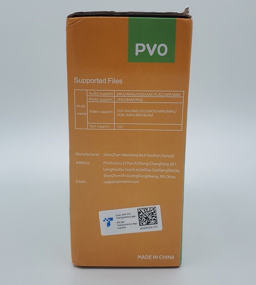 PVO LED MINI Projector New in Box YG 300 Screen Projector 669818082631 ...