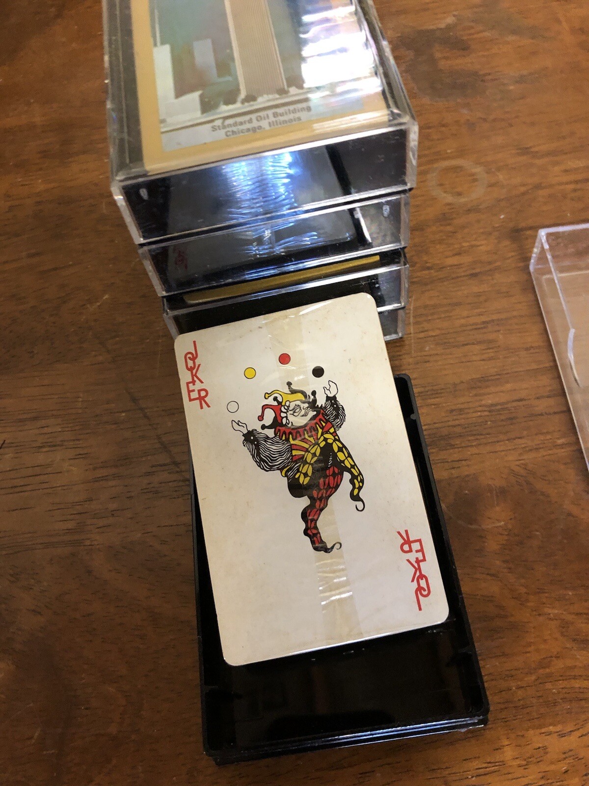 American Standard Oil Building Gold Playing Cards Deck Amoco BRAND NEW ...