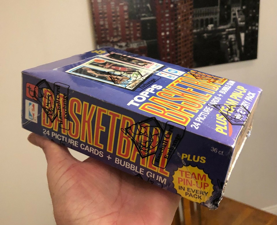 1977 1978 1979 1980 1981 1982 1983 1984 Topps Wax Cello Box BBCE Lower ...