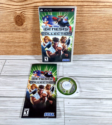 Sega Genesis Collection (Sony PSP, 2006) PlayStation Portable Video ...