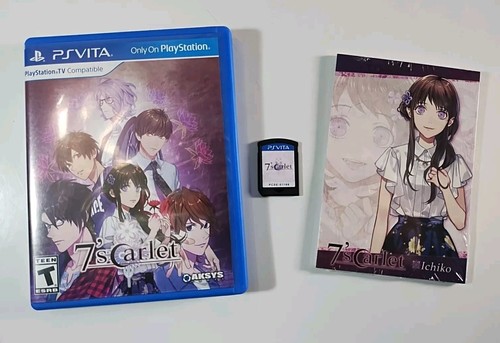 7'sCarlet (Sony PlayStation Vita / PS Vita, 2016) w/ Art Cards CIB - Ships Fast! 853736006453 | eBay