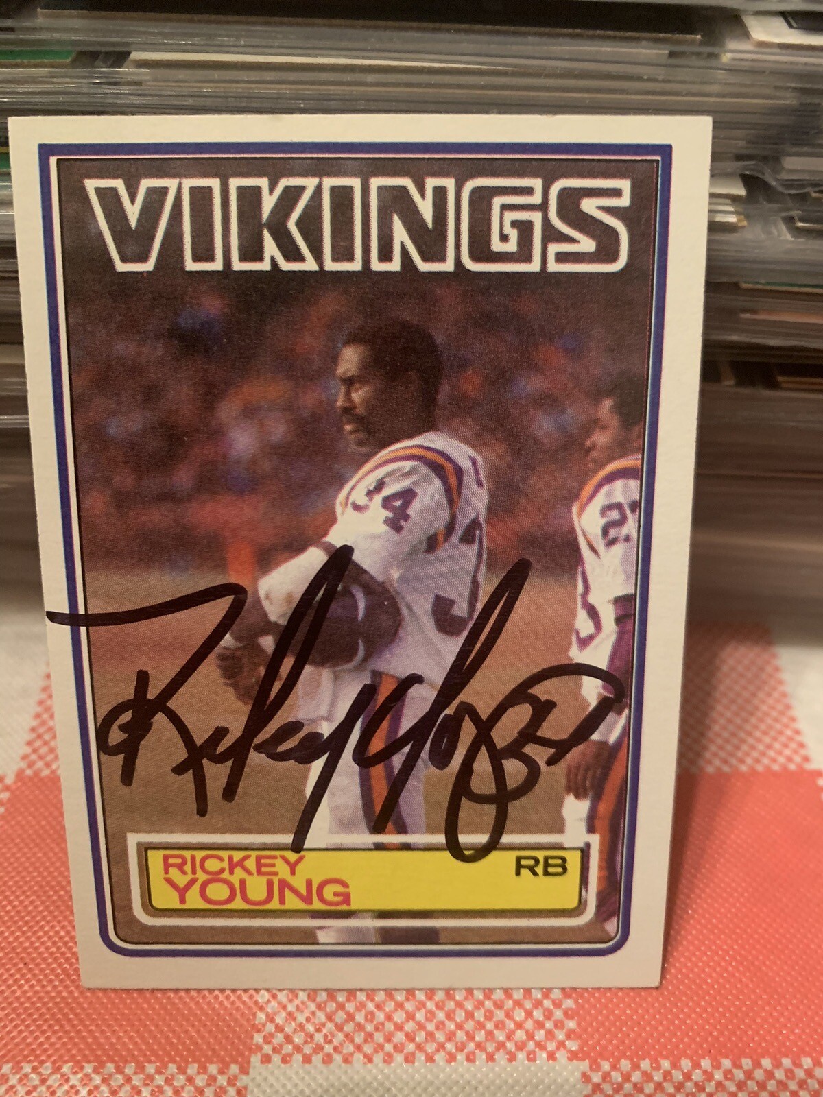 Rickey Young autographed 1983 Topps football card | eBay