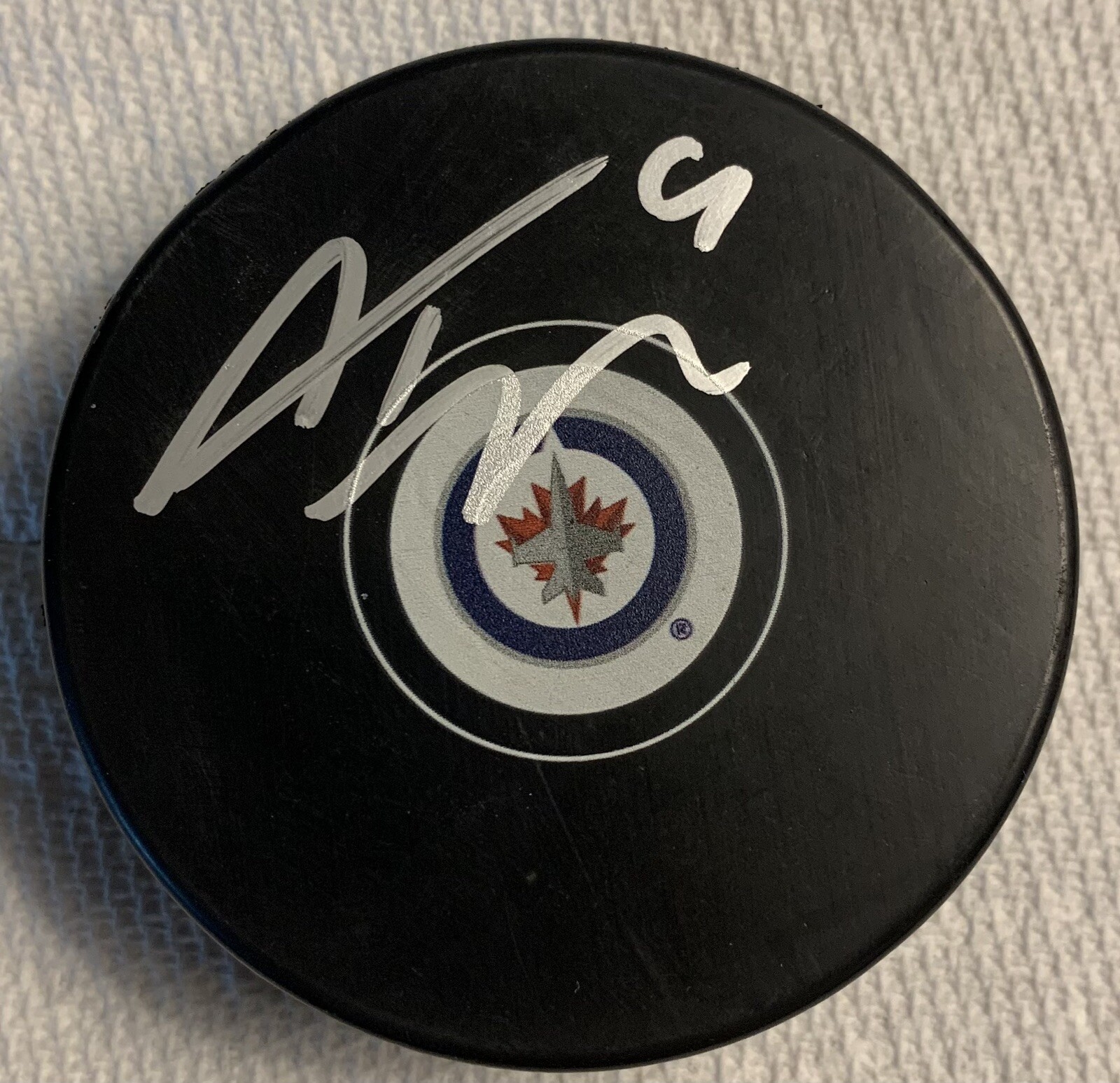 ALEX IAFALLO AUTOGRAPH SIGNED NHL HOCKEY LOGO PUCK WINNIPEG JETS | eBay