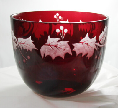Teleflora Gift Ruby Red Bowl | eBay