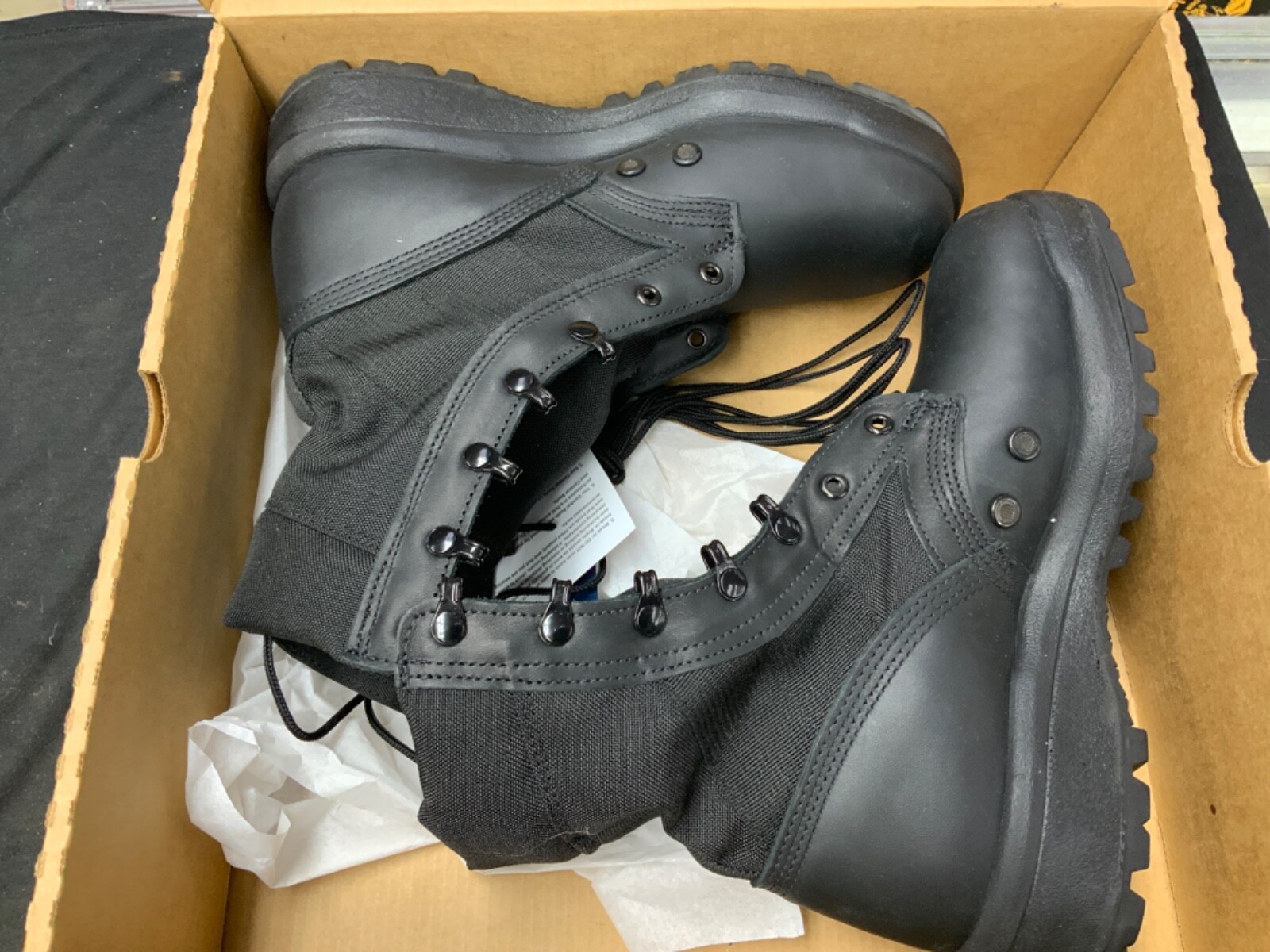 New Propper Black Hot Weather Boots size 7.5R NSN # 8430-01-515-400 | eBay