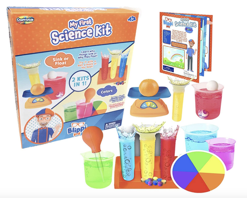 Blippi Toy Science Kit: Color Experiments + Sink or Float - Super Set ...