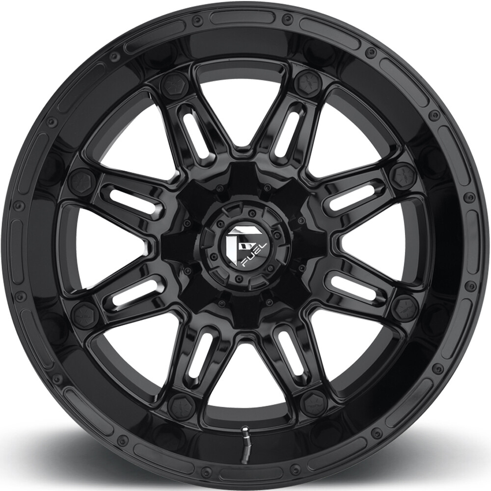 4 Wheels 20" D625 Hostage 20x10 5x114.3/5x127 Black -18ET 78.1CB ...