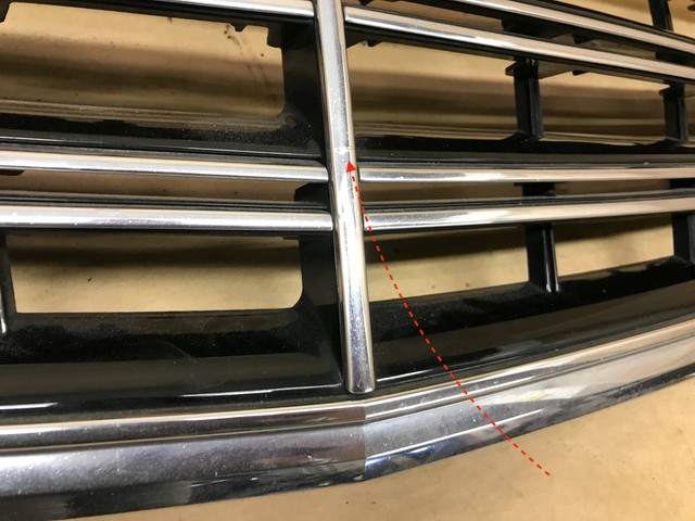 2014 2015 2016 2017 MERCEDES S550 AMG W222 Front Bumper Grille Grill ...