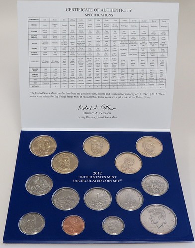 2012 US Mint Uncirculated Coin Sets P & D 28 Coins in OGP. | eBay