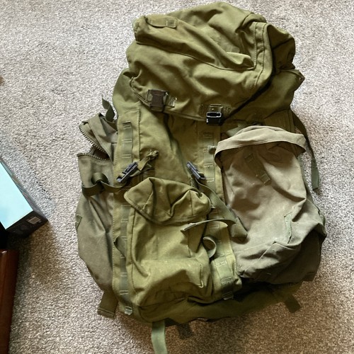 British army, 1980’s Bergen army rucksack backpack green. | eBay UK