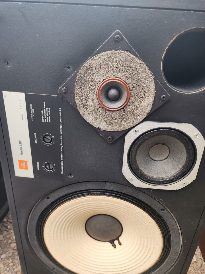 Good Working Vintage JBL L100 3WAY Speakers Home Studio Monitors | eBay