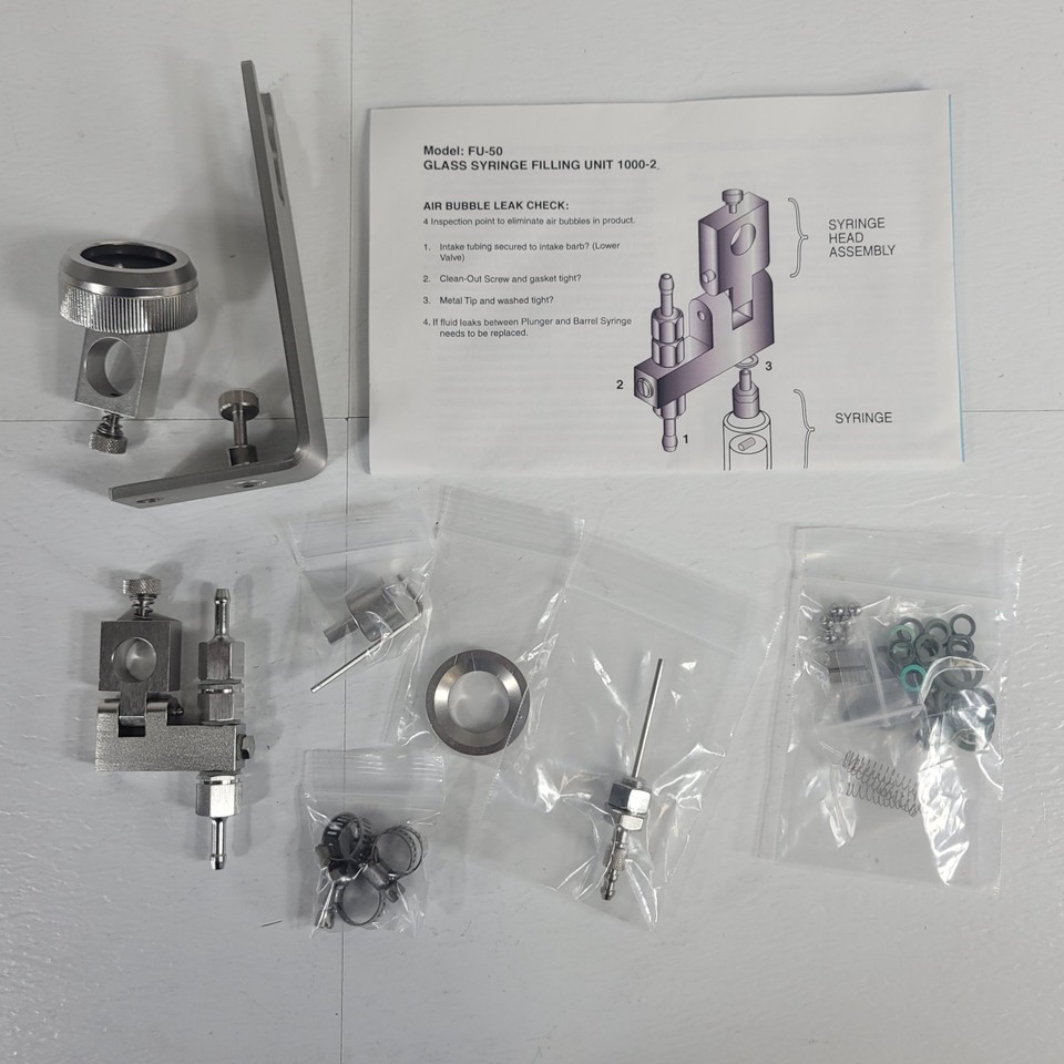 TESTED Filamatic AB Volumetric Vial Liquid Filling System Benchtop ...