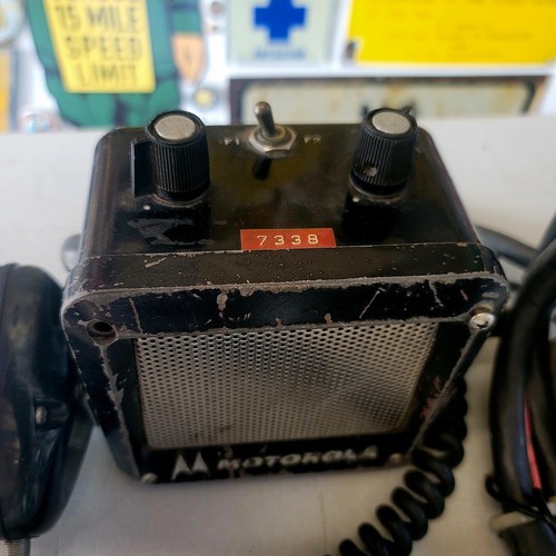 Vintage Motorola Motorcycle Police CHP Radio Control Head Harley ...
