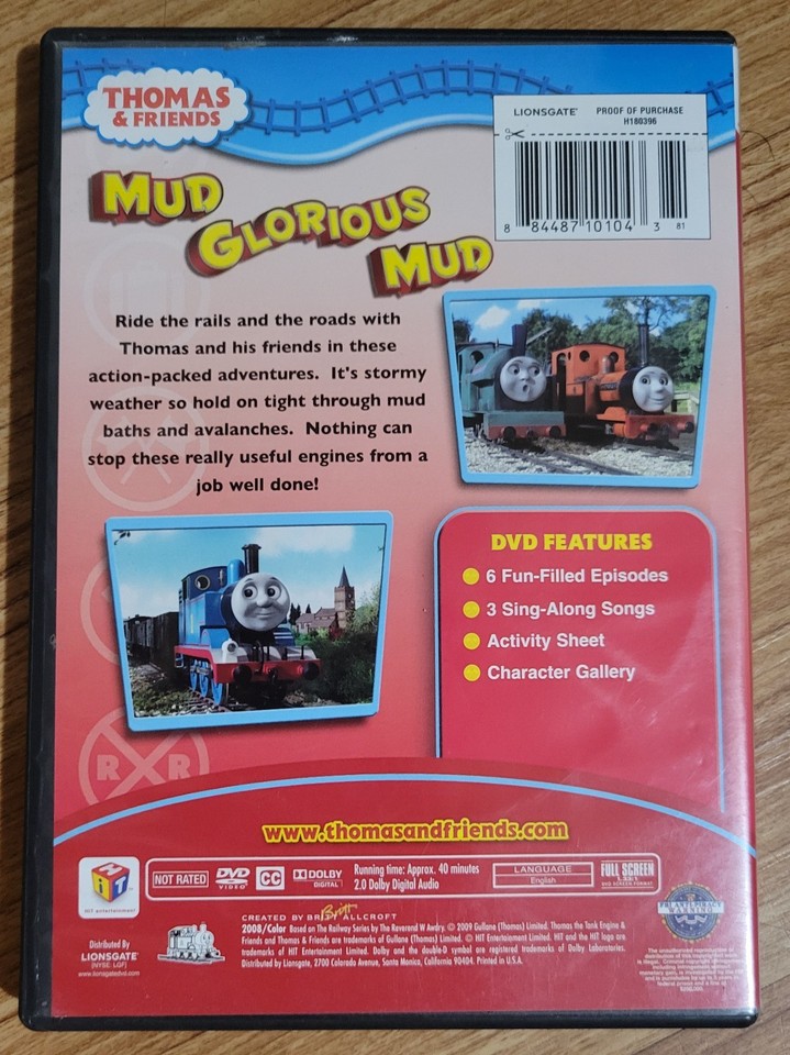 Thomas & Friends - Mud Glorious Mud (DVD, 2008) 13131558098| eBay