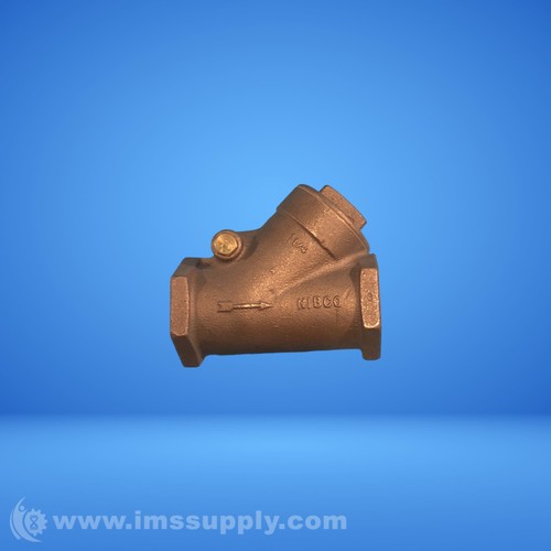 Nibco 1-1/4" Bronze Check Valve FNIP | eBay