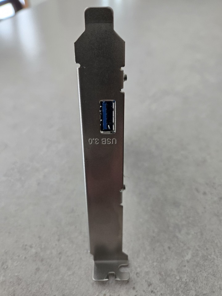 Dynamic USB 3.0 PCIe Card - One external and one internal port - Used ...