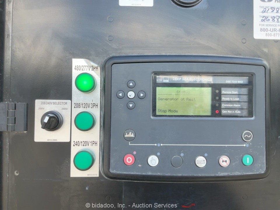 2021 JCB G70RST4F T/A Towable 56kW Generator GenSet Tier 4F Diesel ...