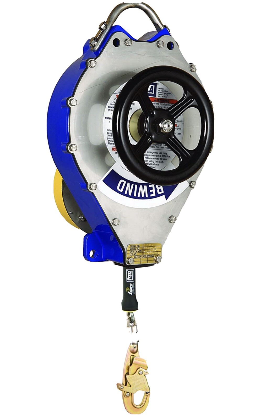 3M DBI-SALA 3303017 Low Speed Automatic Descent Device For Vertical ...