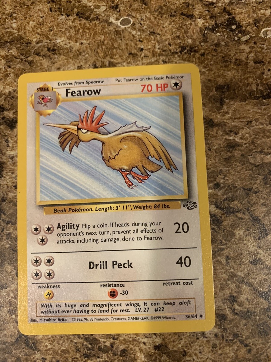 Fearow Pokemon Card
