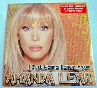 AMANDA LEAR - CD SINGLE "I JUST WANNA DANCE AGAIN" STICKER - NEUF / NEW ...