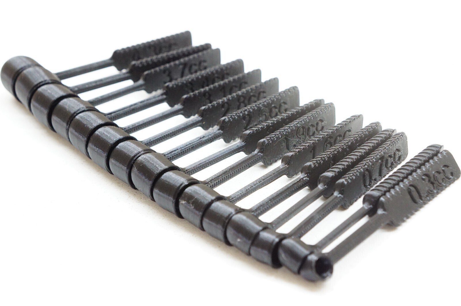 Pistol Powder Measure Reloading Kit 0.5cc - 4.3cc Spoon Scoop Dippers ...