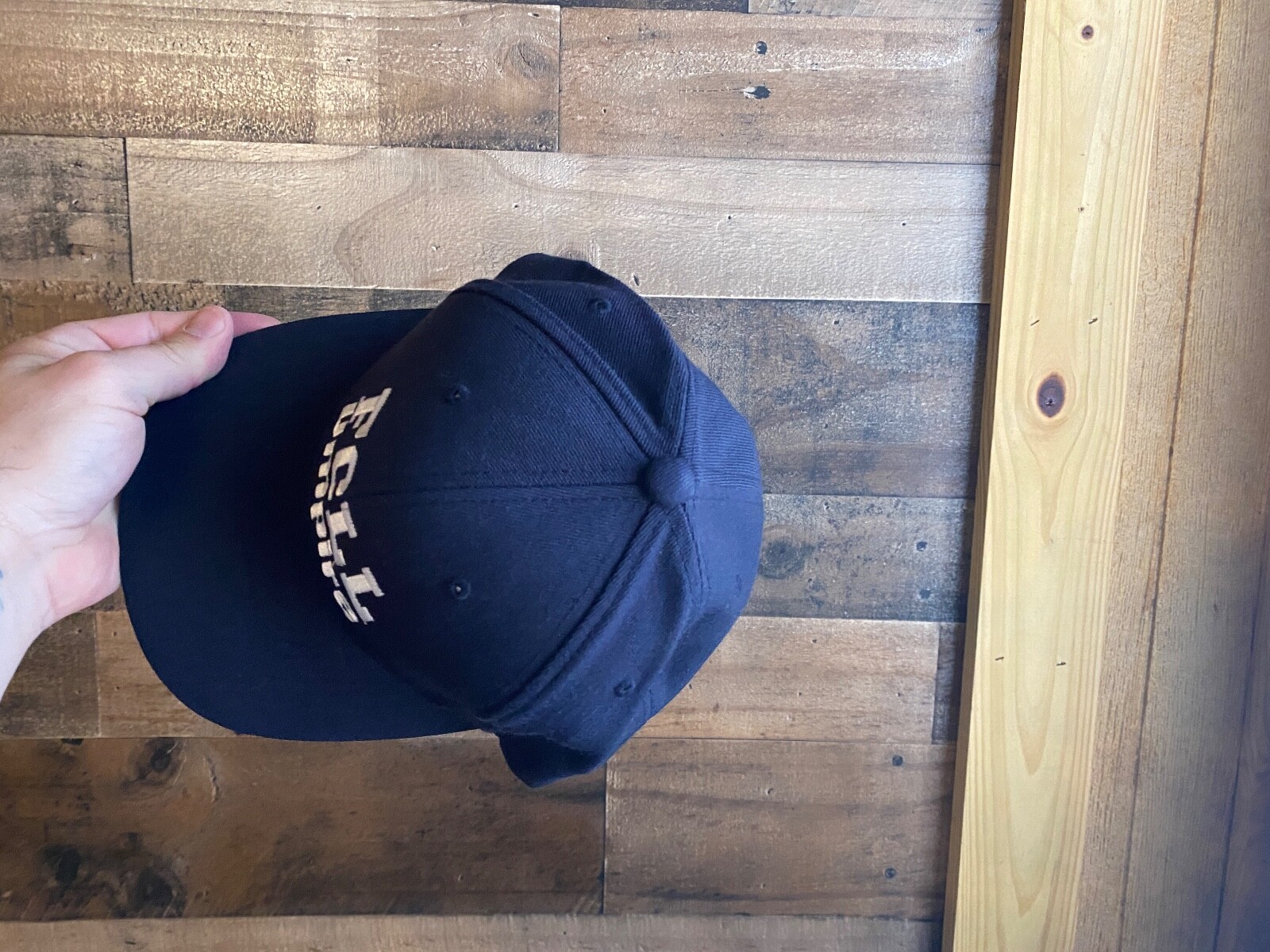 FCLL Umpire Hat Adult Mens First Colony Little League Baseball Cap Sewn ...