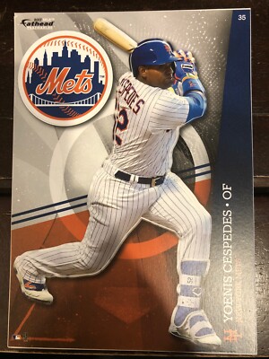 Yoenis Cespedes New York Mets Fathead Tradeables VINYL STICKER 5X7 MLB ...