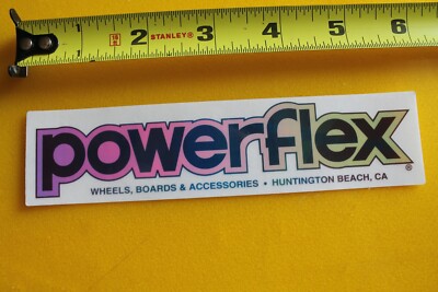 Powerflex Skateboards Pink Green Fade Logo OG Z26B Rare OG ...
