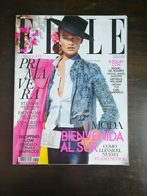 Elle Magazine March Marzo 2012 En Espanol Spanish Edition Filippa ...
