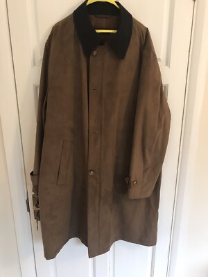 Odermark Mens Long Brown Coat, 56”, Cut 46R, Brand New | eBay UK