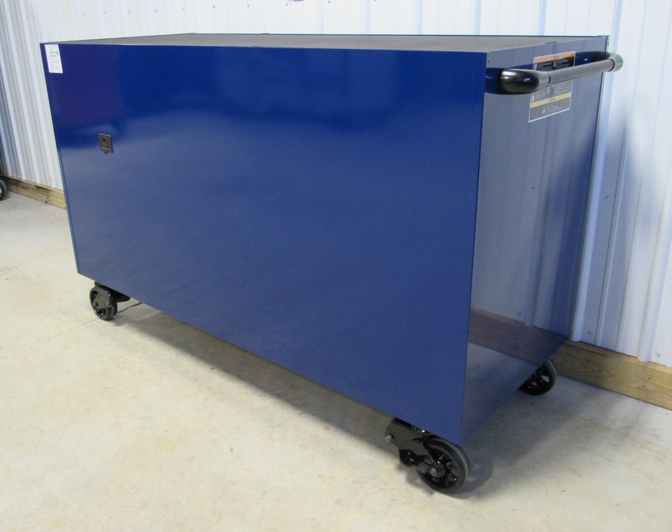 Snap On Midnight Blue KMP1023 72" Master Series Toolbox & Work Mat | eBay