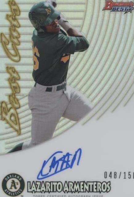 2017 Bowman's Best - 1997 Best Cuts Autographs Lazaro Armenteros #97BCA ...