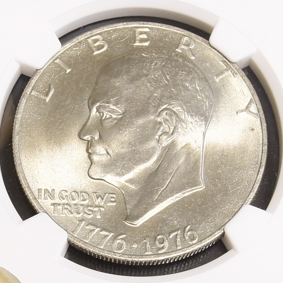 1976 Eisenhower Dollar Type 2 - NGC MS67 *Only 30 NGC in this grade ...