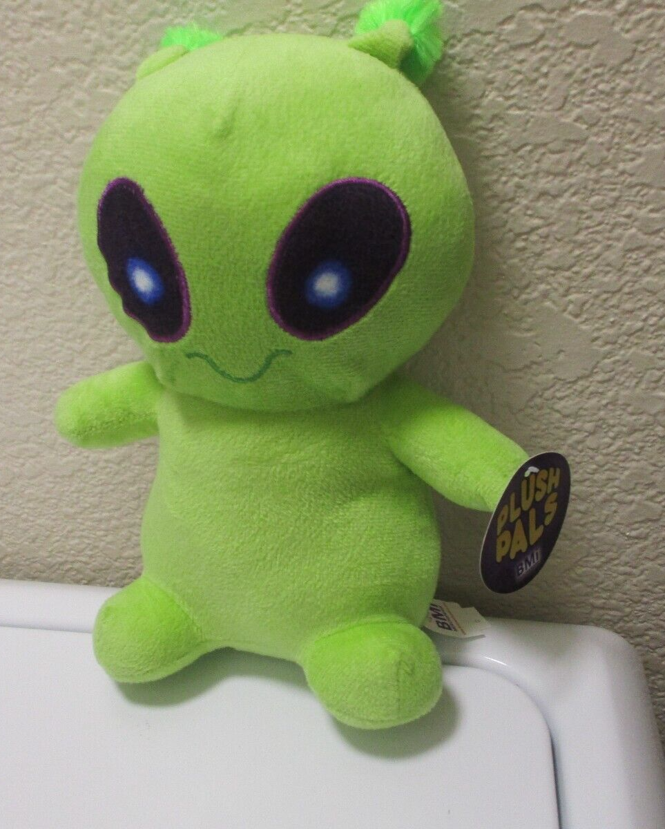 Whimsical Alien Baby AND plubat 11" plush toy NWT BMI plush pals lot of ...