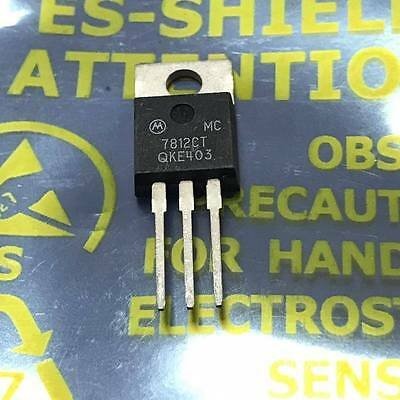 12V 1A VOLTAGE REGULATOR MOTOROLA MC7812CT | eBay