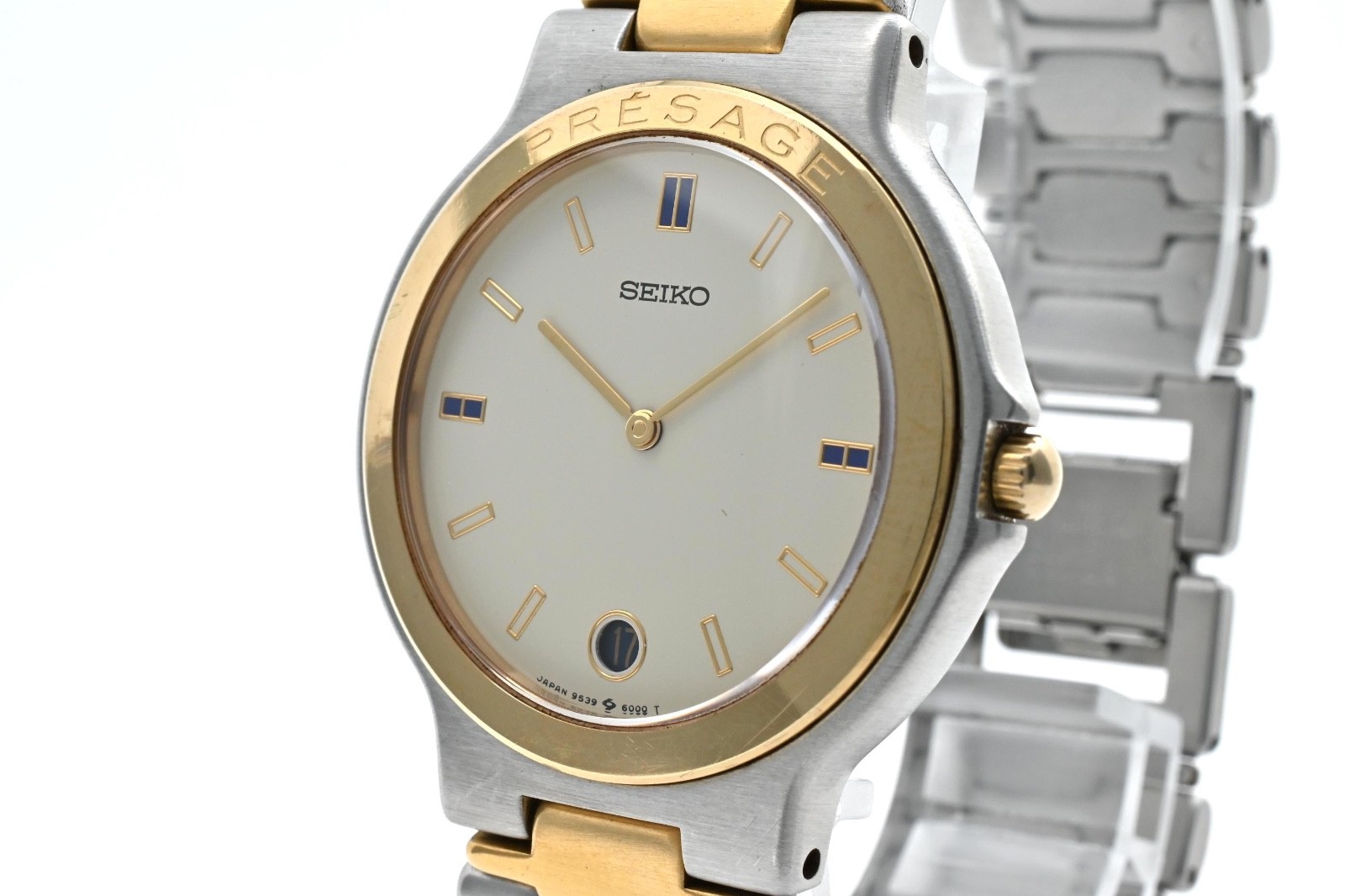 Vintage [NEAR MINT] SEIKO Presage 9539-6000 Cream Dia… - Gem