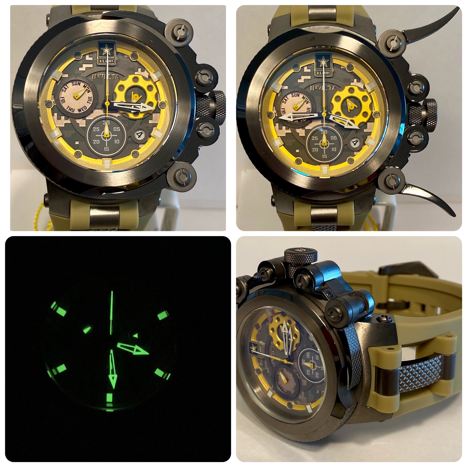 54mm US Army TRIGGER| CAMO Band |Swiss Z60 Chrono Coalition Forces ...