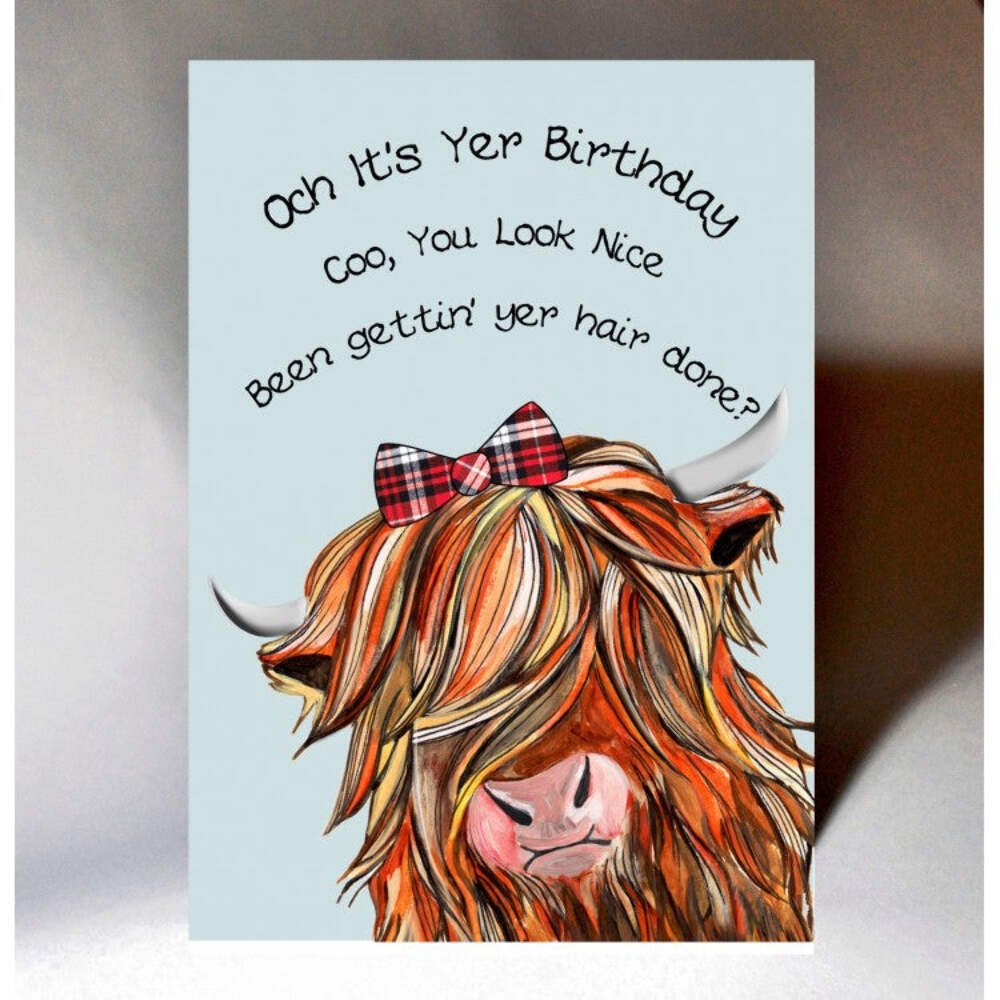 Scottish Happy Birthday Memes It's Yer Birthday Funny Birthday Card