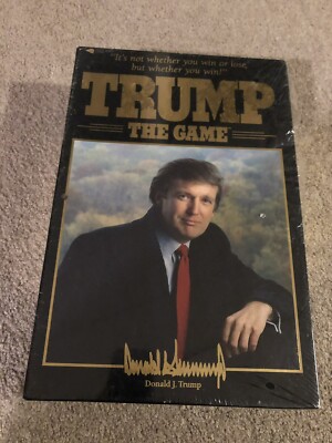 1989 Trump The Game Board Game Donald Trump Game Factory Sealed | eBay