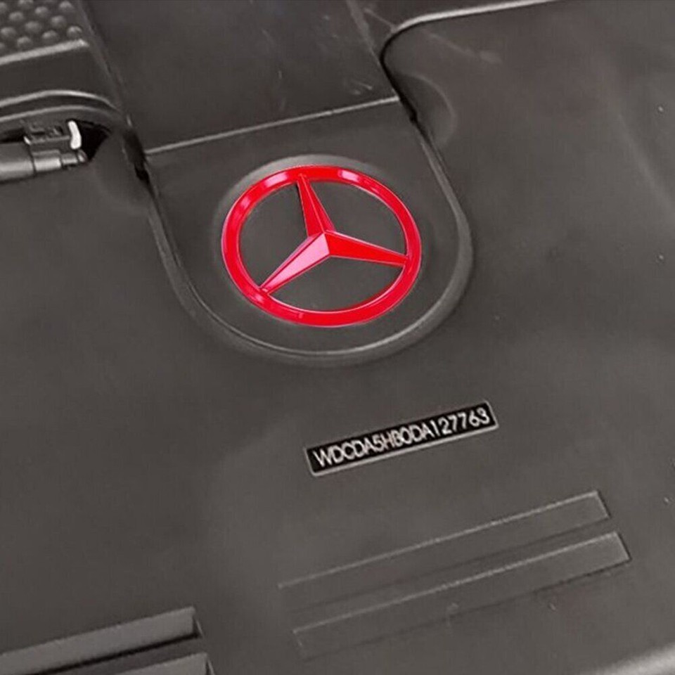 1PC 3D Design Chrome For Mercedes-Benz Trunk Chrome Star Emblem Badge ...