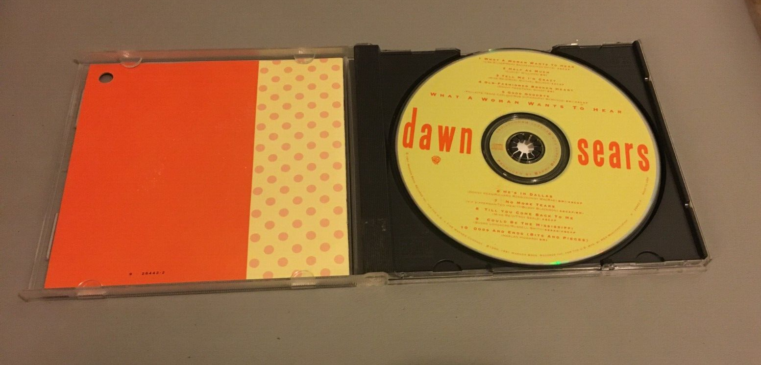 What a Woman Wants to Hear - Dawn Sears CD 1991 Country US Seller ...