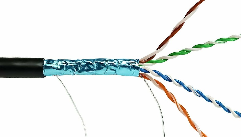 Shireen Inc DC-1021 Outdoor Cat5e Shielded 1000ft Spool | eBay