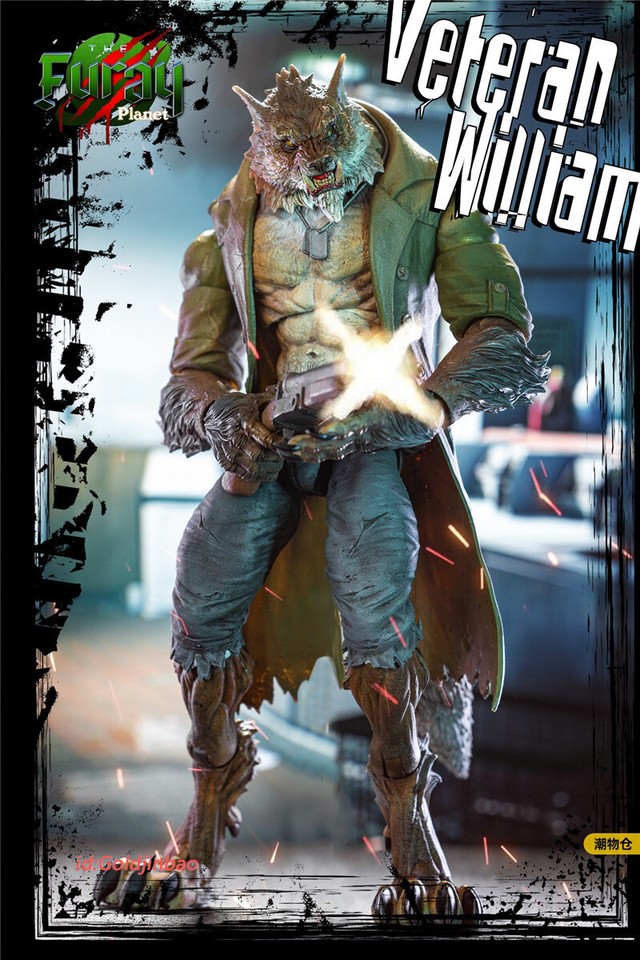 MU-FP002 Veteran William 1/12 Scale Action Figure In Box In Stock Furay ...