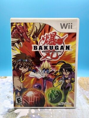 Wii Nintendo Bakugan Battle Brawlers 2009 Game Tested Working No Manual ...