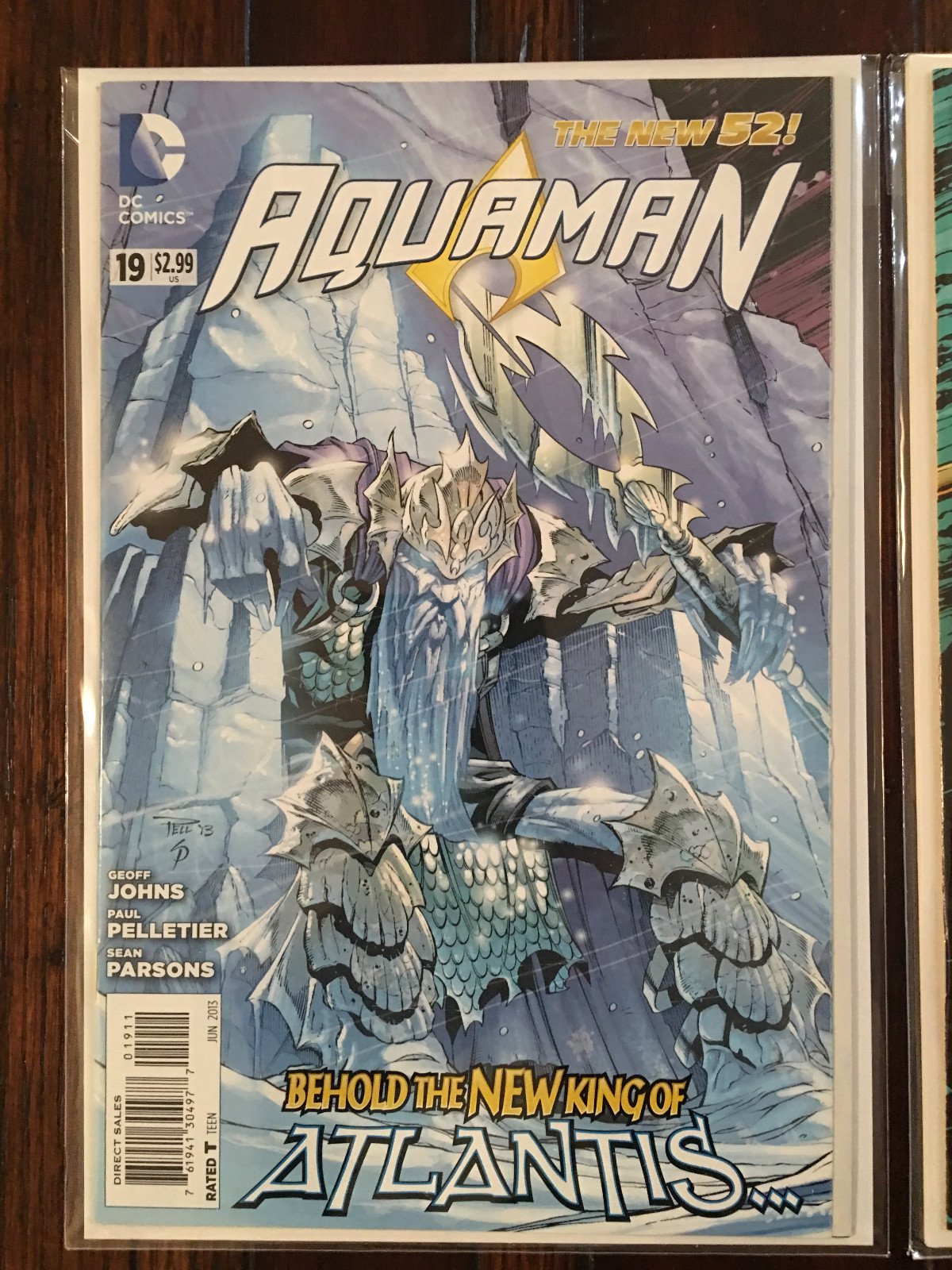 DC Comics AQUAMAN (New 52) 19 1st KING NEREUS & 51 ROMITA VARIANT NM | eBay